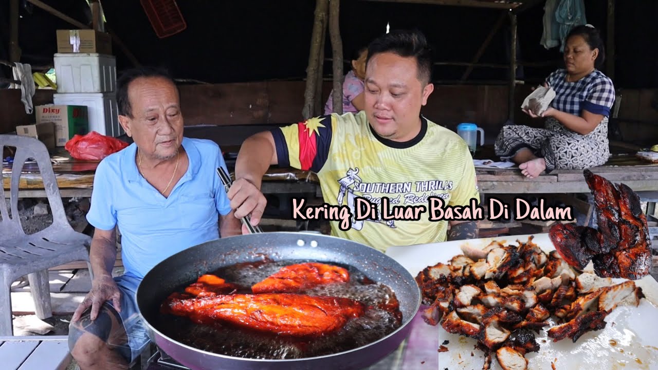 Daging Babi Goreng Char Siu // Garing Di Luar Basah Di Dalam // Dapur ...