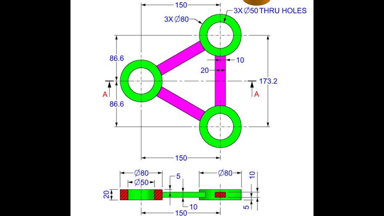 SolidWorks Exercise - 21 - YouTube
