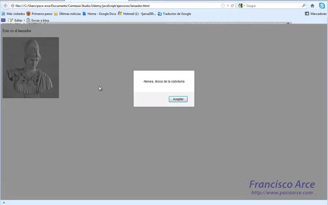 [Curso] Eventos onClick y onLoad [JS] - YouTube