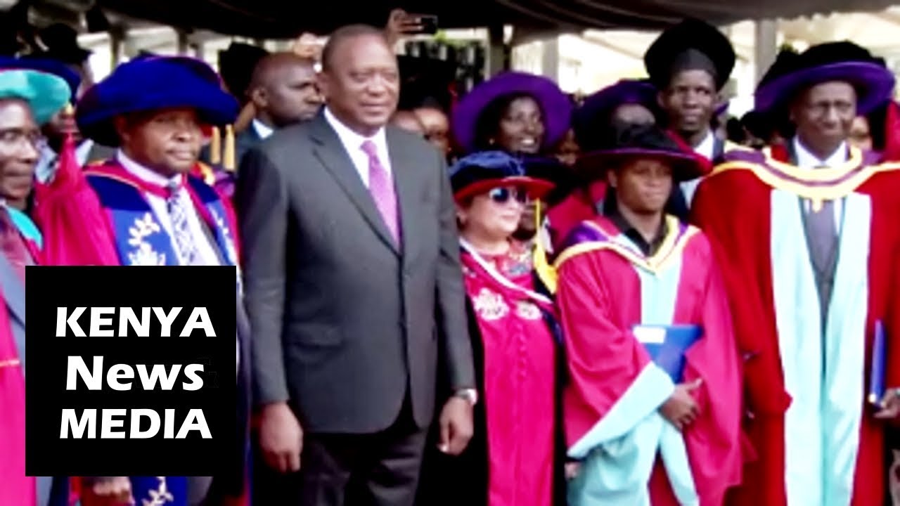 President Uhuru Kenyatta ATTENDS University of Nairobi GRADUATION 2018 ...