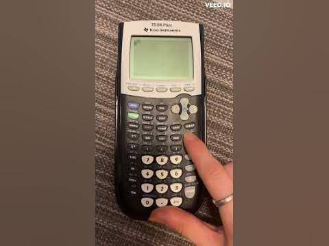 How to Enter Exponent in TI 84 Plus - YouTube