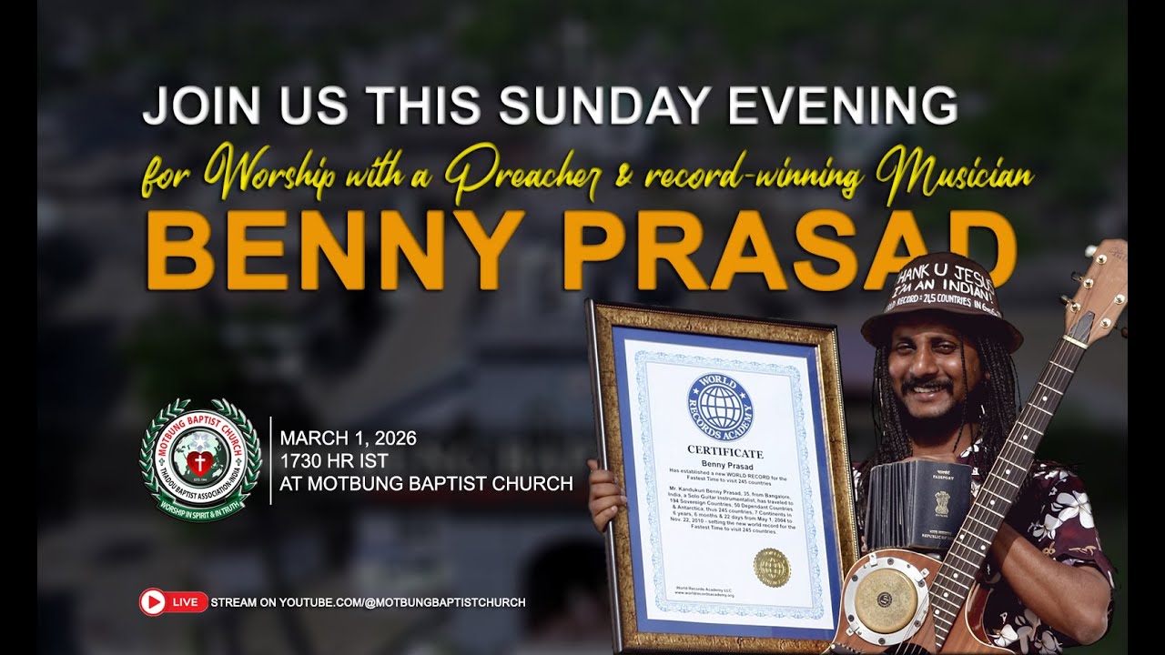MARCH 1 SUNDAY EVENING WORSHIP | MOTBUNG BAPTIST CHURCH OFFICIAL - YouTube