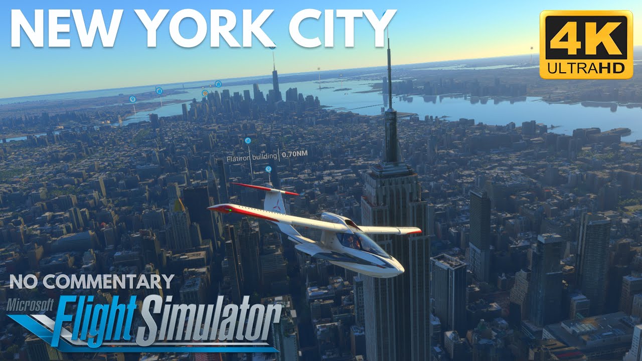 New York City, USA | Microsoft Flight Simulator | Xbox Series X in 4K ...