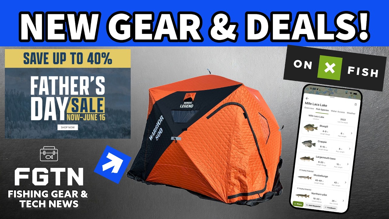 BRAND NEW onX Fish App, Nordic Ice Shelter & Father's Day - FGTN June ...