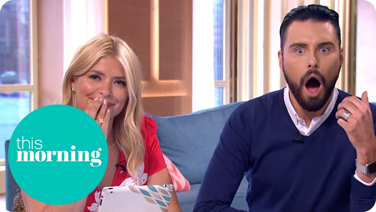 Rylan Gets A Surprise Call During The Phone-In | This Morning - YouTube