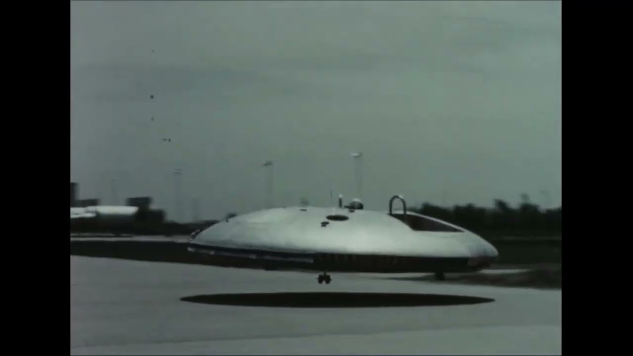 Avrocar - Footage of the Air Force's Real Flying Saucer - YouTube