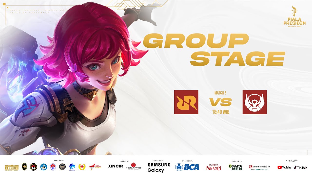 (MLBB Women) GROUP STAGE DAY 4 - PIALA PRESIDEN ESPORTS 2023 - YouTube
