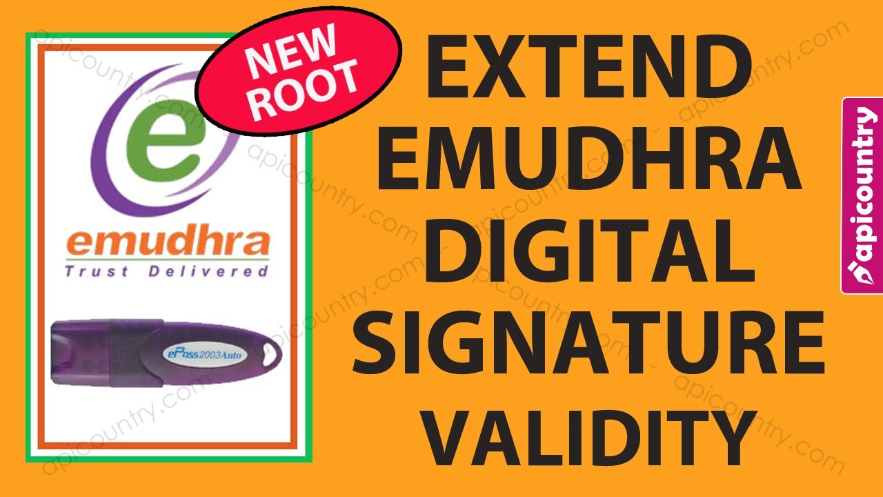 Emudhra Full Validity DSC Extend Emudhra Digital Signature Validity emudhra-full-validity-dsc-extend-emudhra-digital-signature-validity