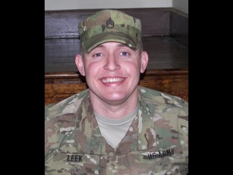 SSG Bryce Leek US Army Dignified Transfer - YouTube
