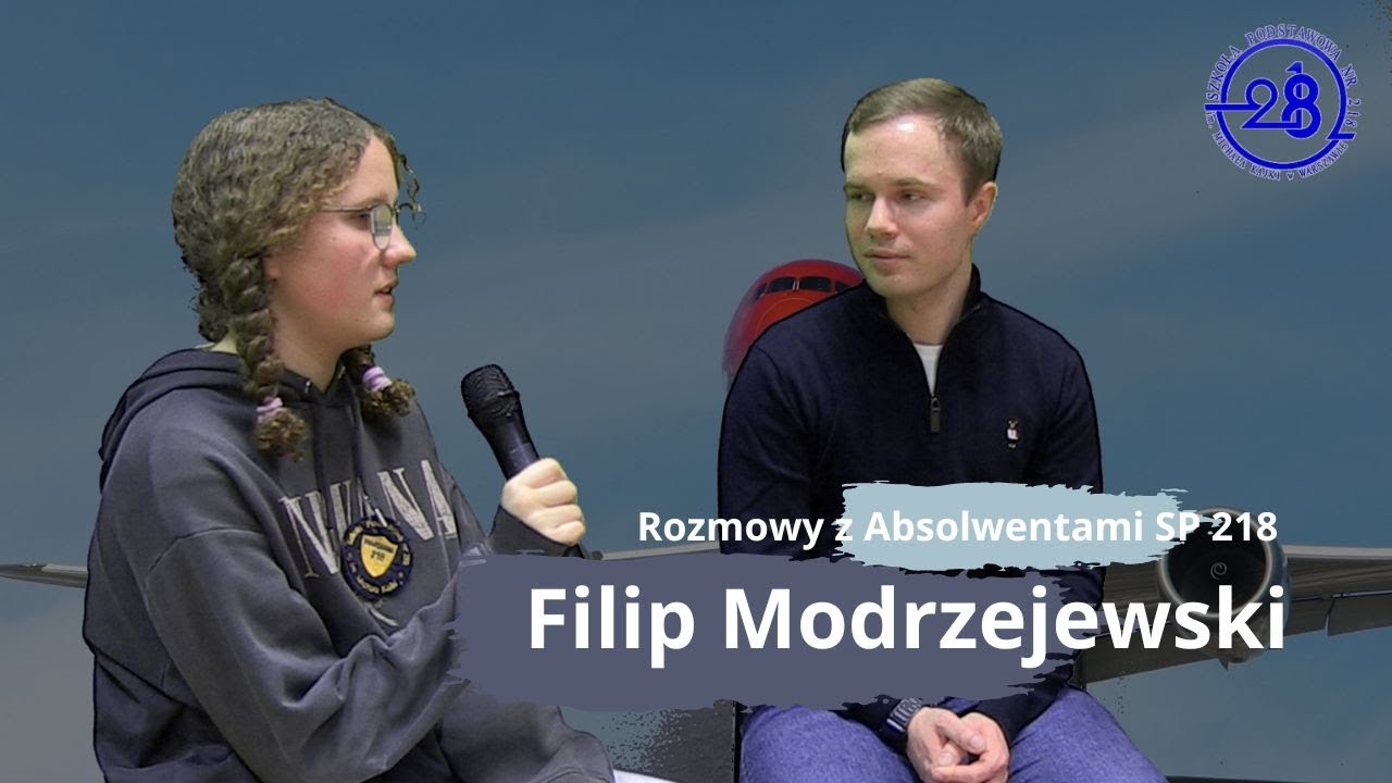 Filip Modrzejewski, absolwent SP 218 - YouTube
