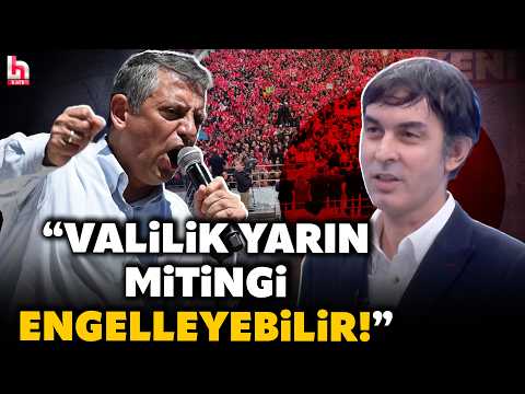 SON DURUM! Özgür Özel'in mitingi iptal mi edildi? Bahadır Özgür son bilgileri anlattı!