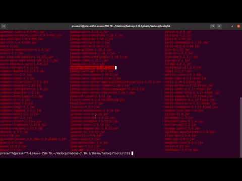 Video 2: Hadoop Word_Count Python program Execution - YouTube