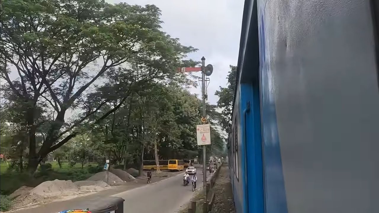 Train Journey to Dangari(Northeast First Railway station) - YouTube