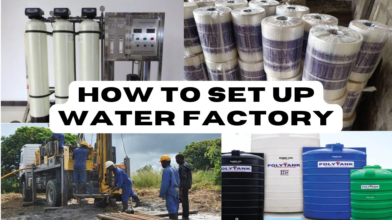 How to set up a pure water factory | Everything you need#youtubevideos ...