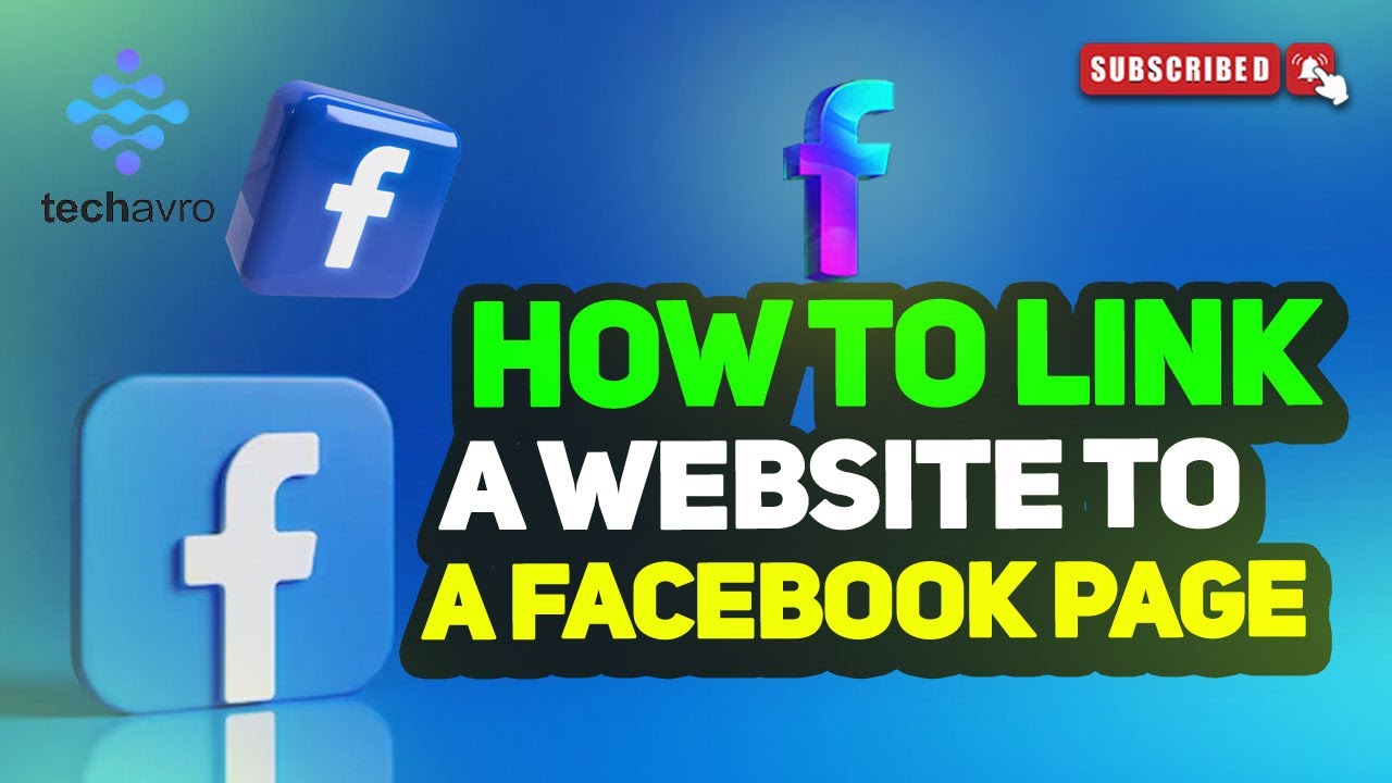 How To Link A Website To A Facebook Page 2025 - YouTube