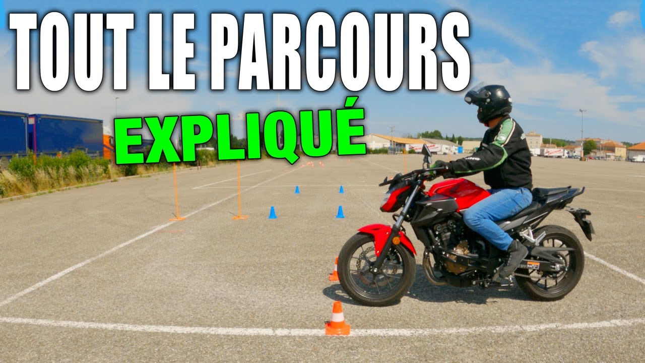 Tout Savoir sur le Parcours du Plateau Moto - Permis A2 - YouTube