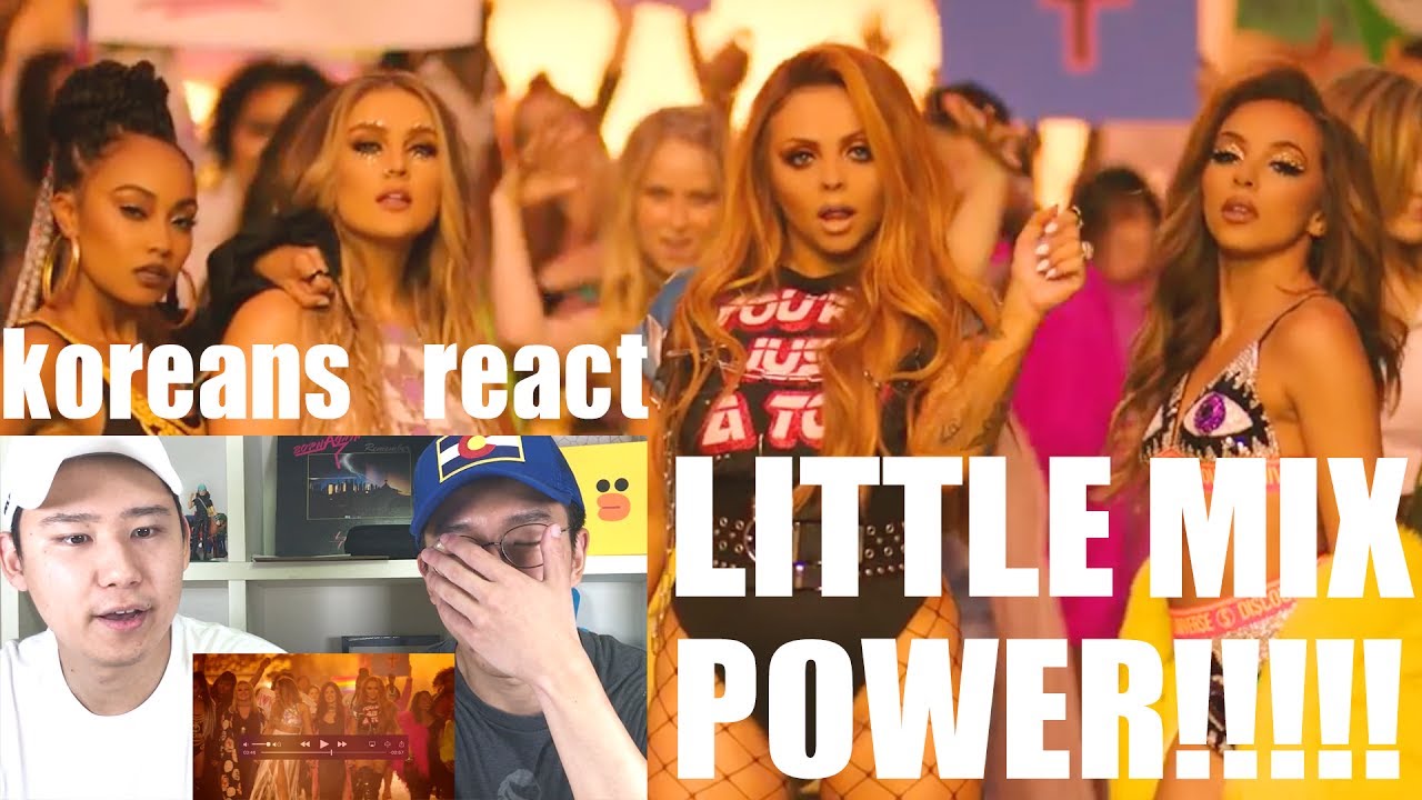 Little Mix - Power ft. Stormzy [Koreans React] - YouTube