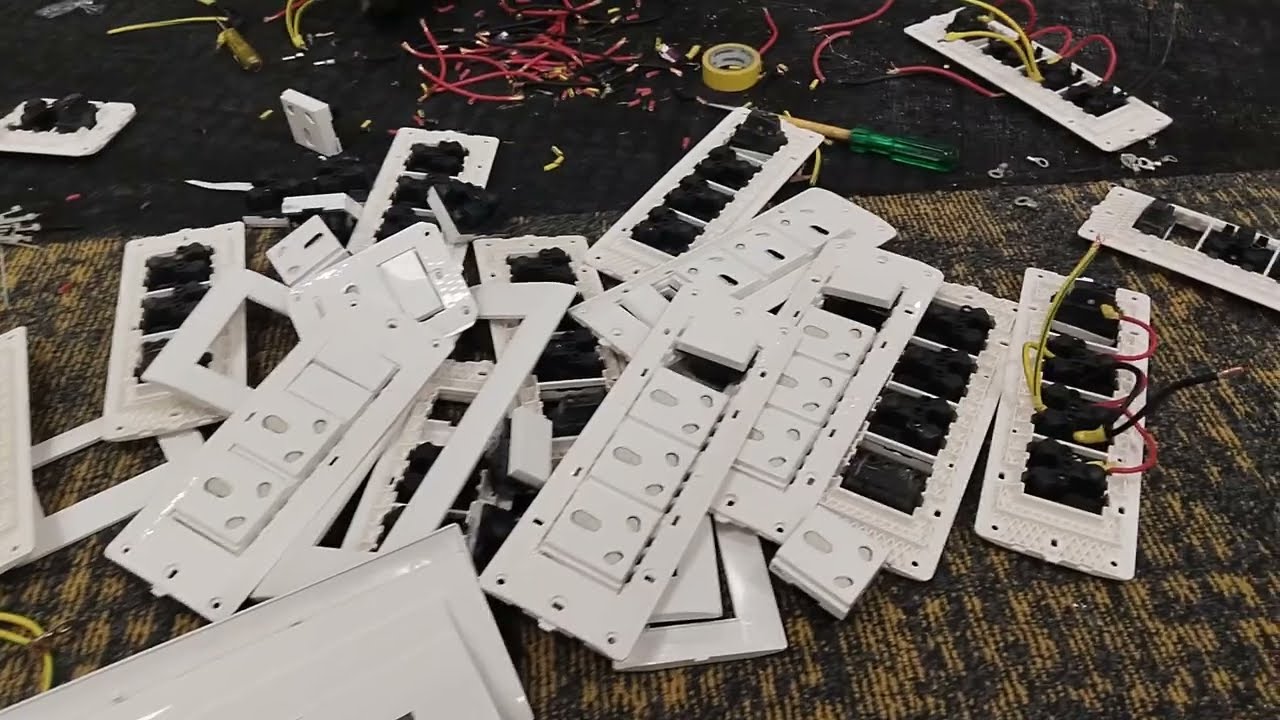 Switch Socket fixing Work, Electrical plan - YouTube