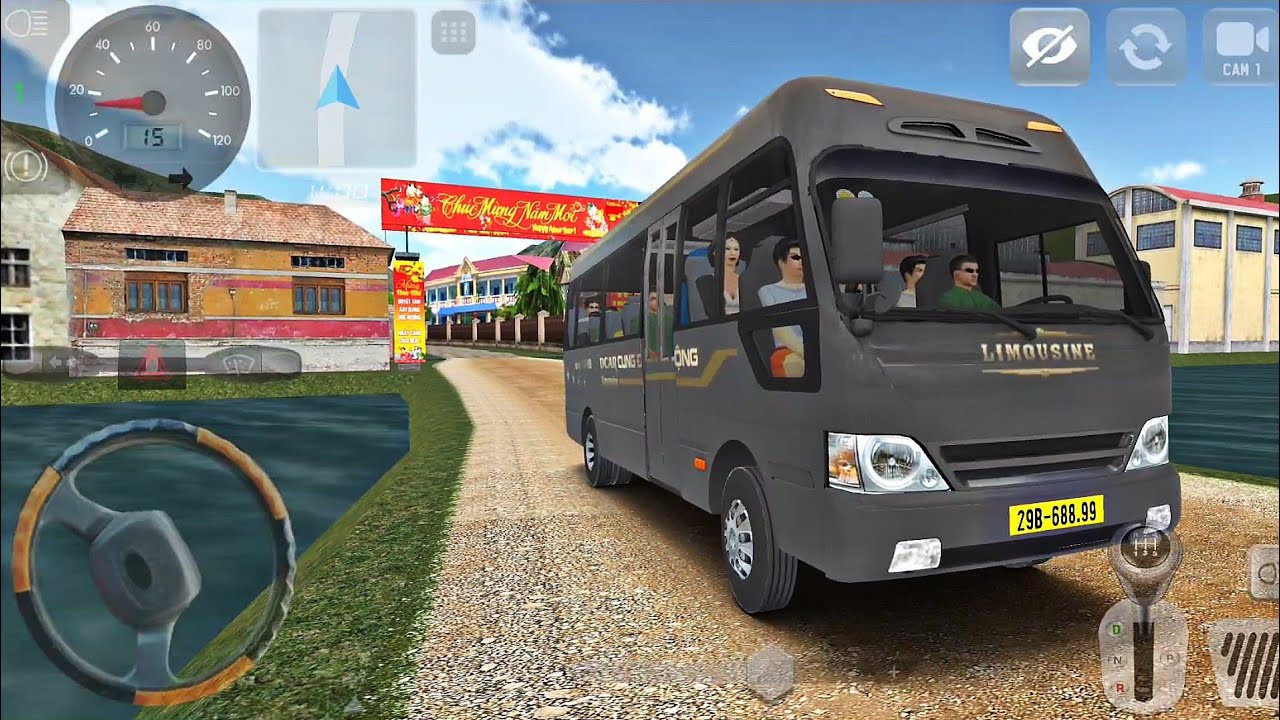 Lái xe HYUNDAI County Limousine | Minibus Simulator Vietnam• tập 73 ...