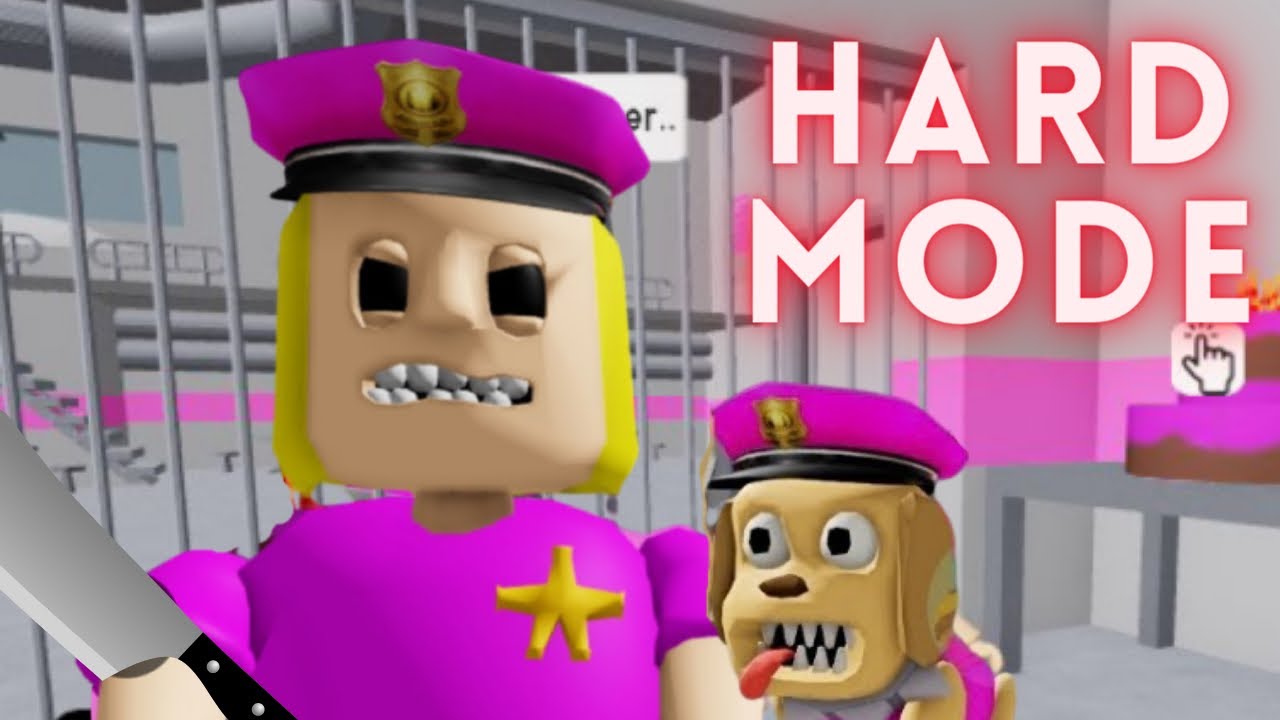 We ESCAPED POLICE GIRL PRISON RUN on Roblox! Full gameplay in HARD MODE ...