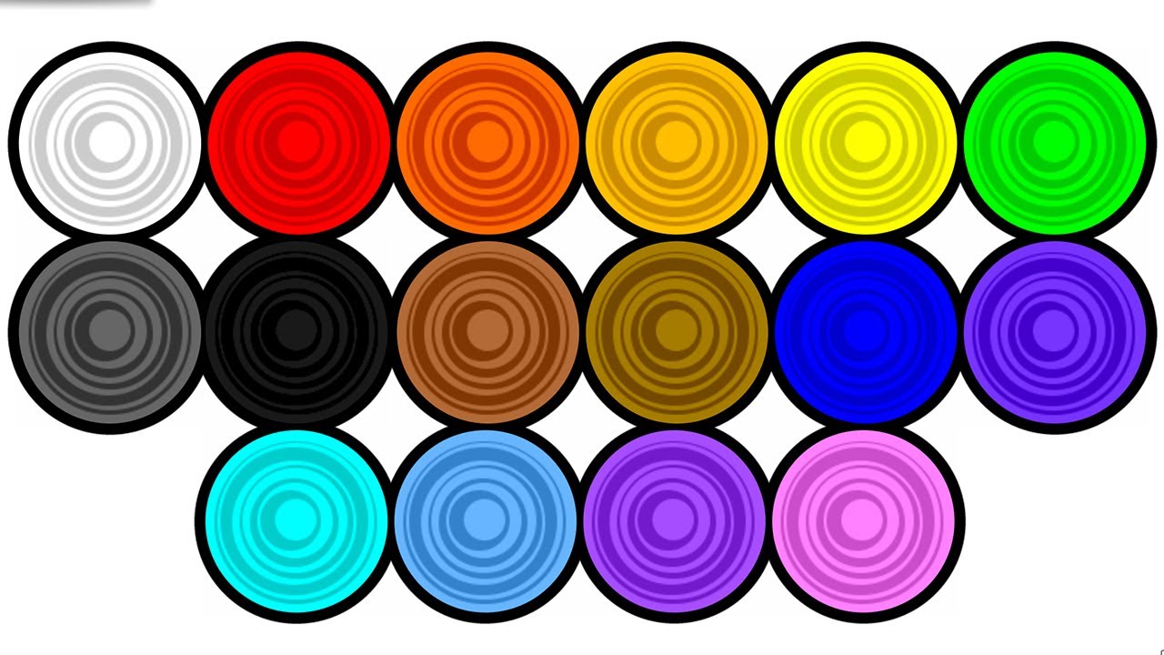 The Fantastic 16 Colors Marble Race in Algodoo - YouTube