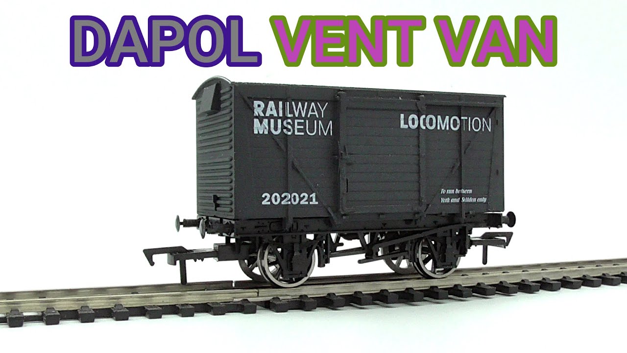 REVIEW DAPOL SOUVENIR VAN LOCOMOTION - YouTube