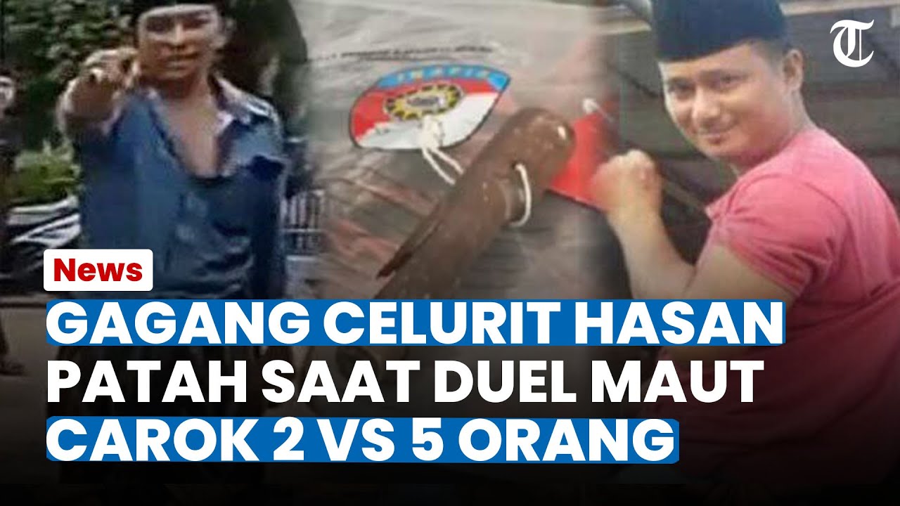 PENAMPAKAN CELURIT Maut Hasan, Gagangnya Sampai Patah saat Lakukan DUEL ...