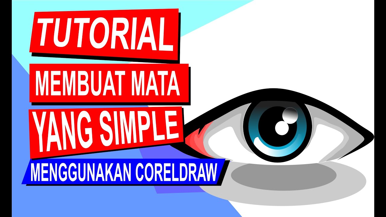 Tutorial Membuat Mata Yng SImple Dengan CORELDRAW - YouTube