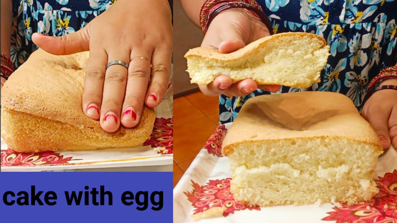 #cake with egg#vanilla super soft fluffy sponge#cake without oil#cake ...