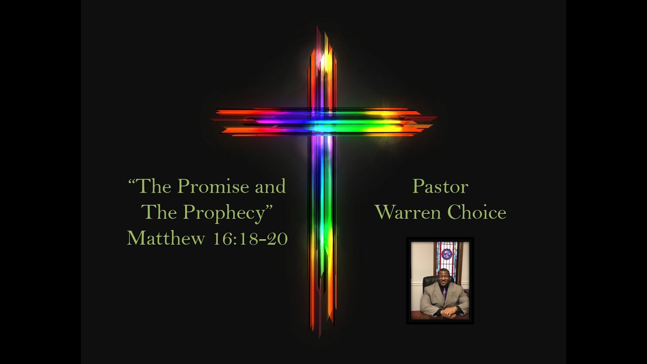 The Promise And The Prophecy Carys Baptist Church Sermon Youtube