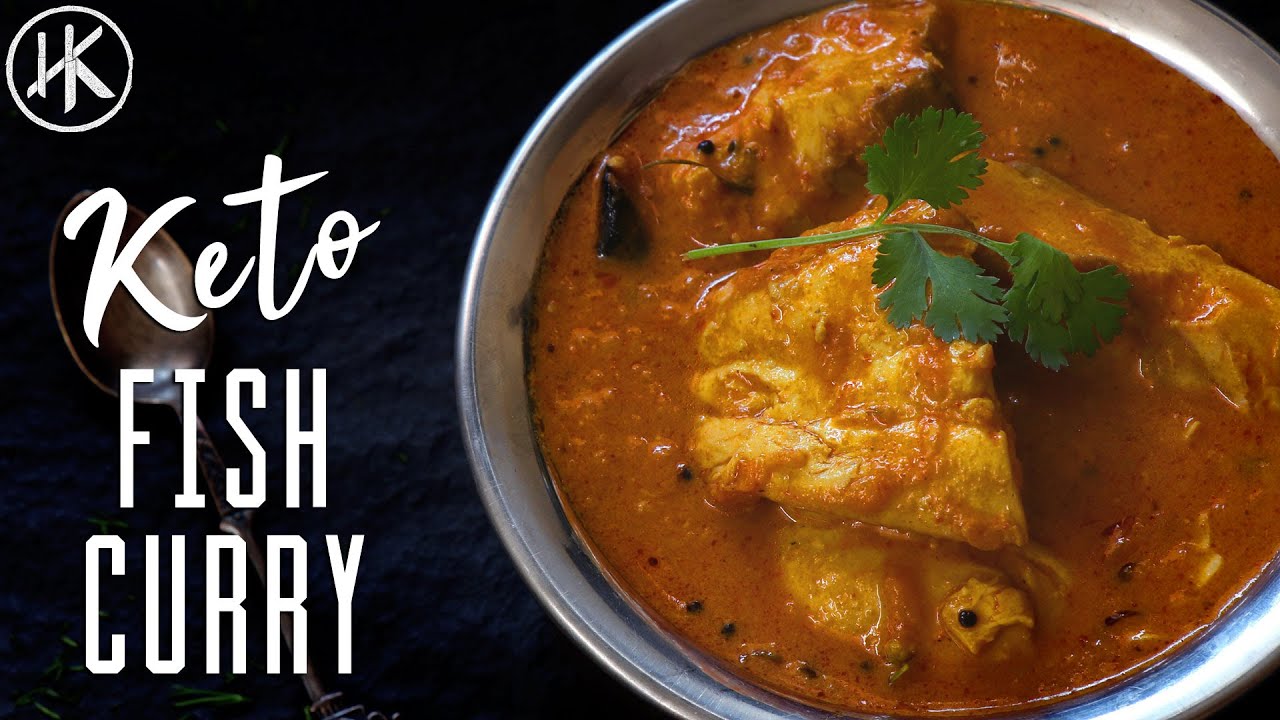 Keto Fish Curry | Keto Recipes | Headbanger's Kitchen - YouTube