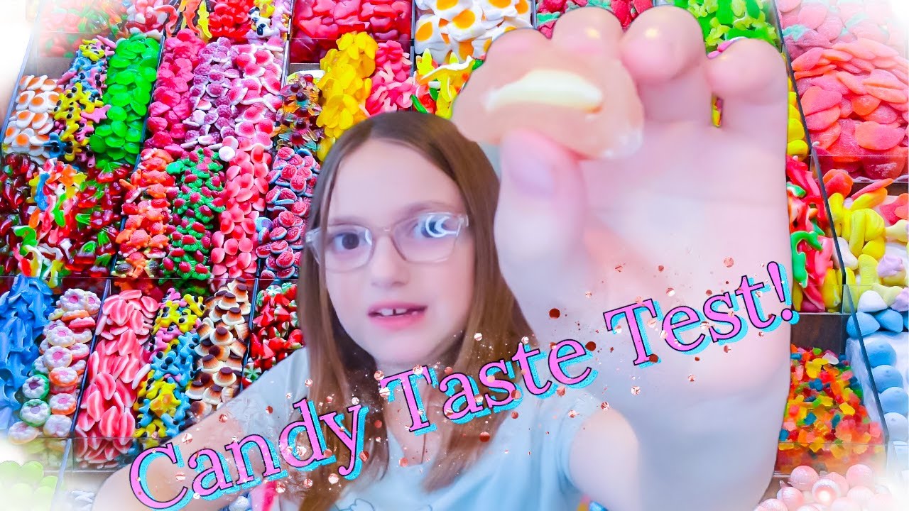 Candy Taste Test With Aubrey! - YouTube