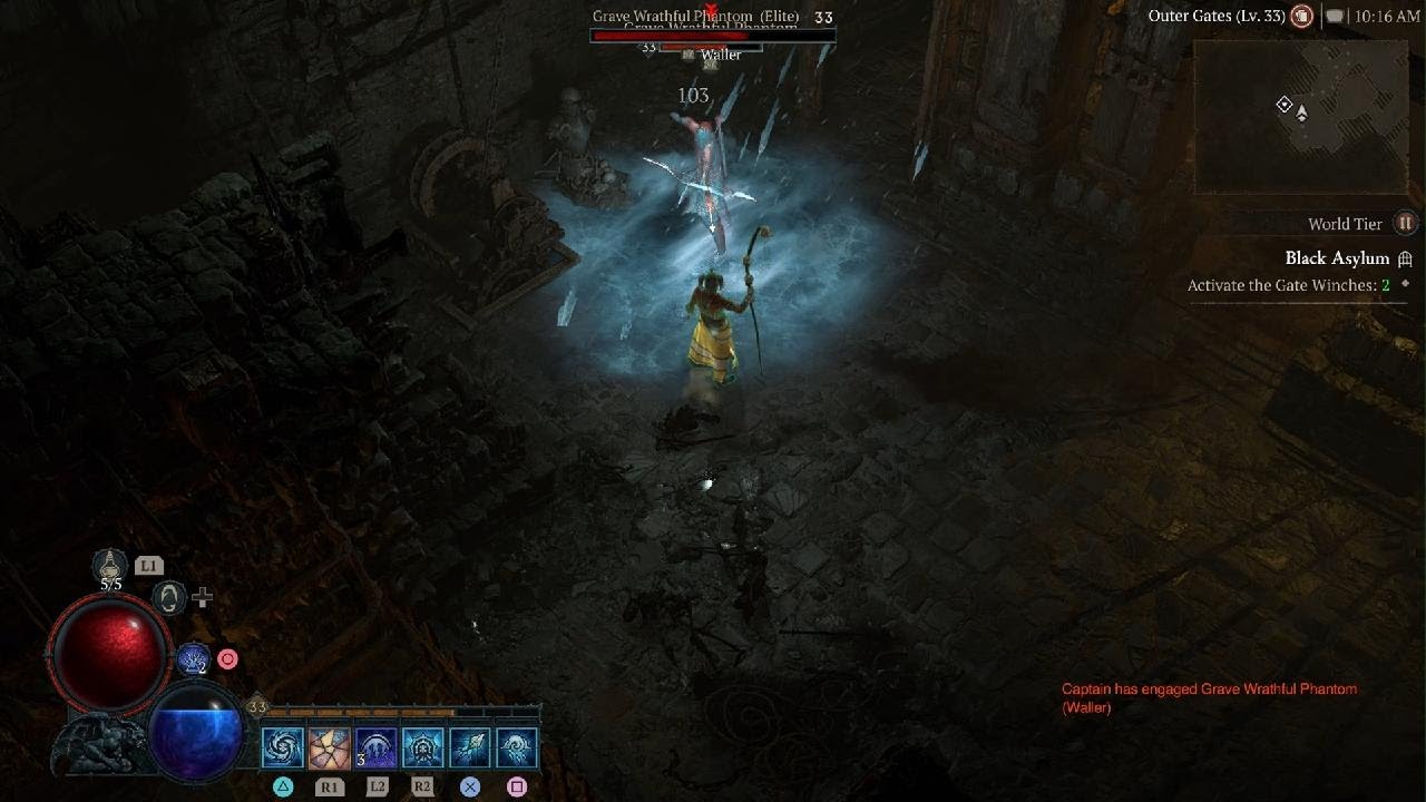 Diablo IV Black Asylum Dungeon Walkthrough - YouTube