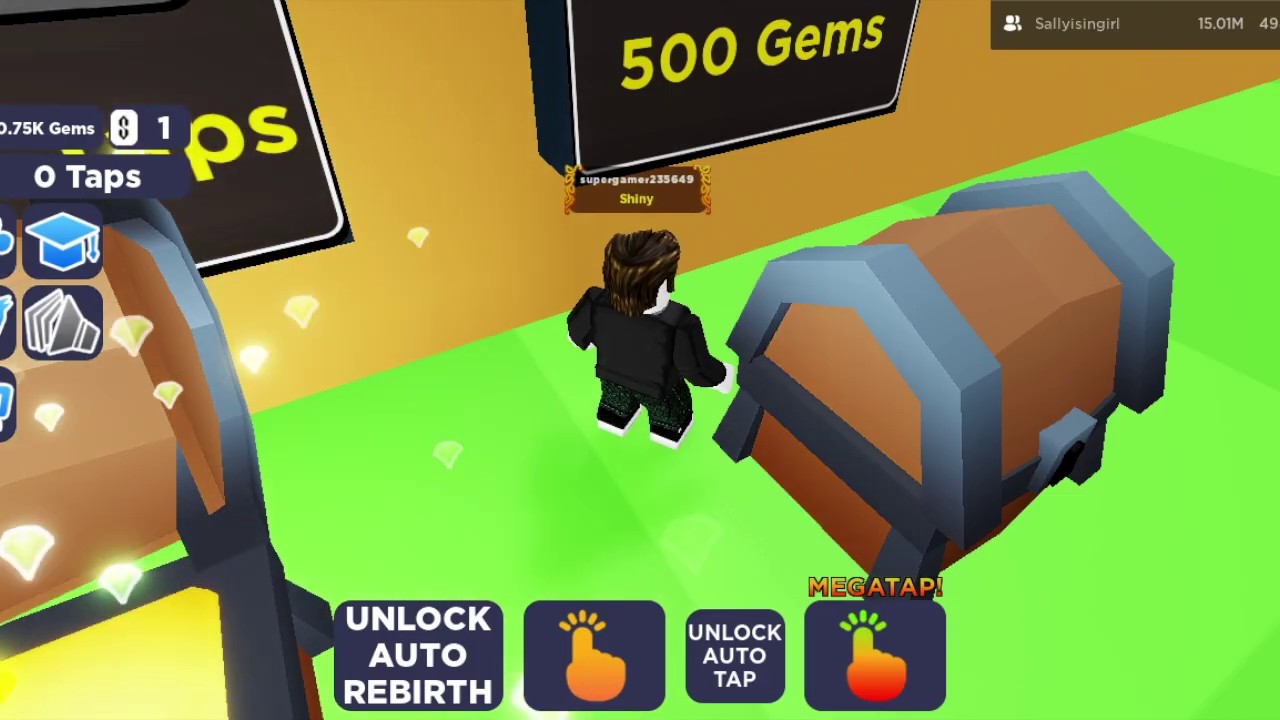 Roblox Tapping Simulator- how to get to shiny level - YouTube