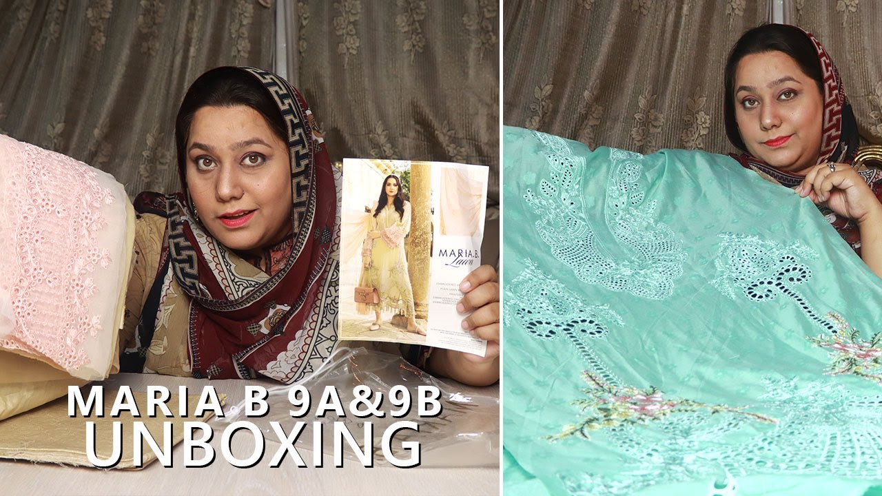 Maria B 9A and 9B Lawn 2021 | Maria B Lawn Collection 2021 | Maria B ...