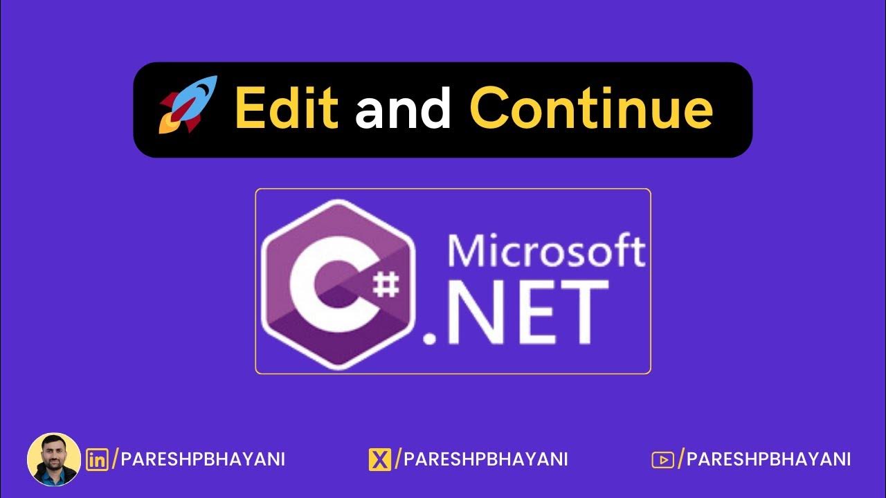 Edit and Continue in Visual Studio 1 - YouTube