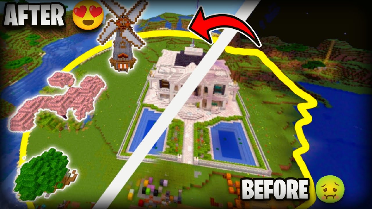 Giving my island in Minecraft an UPGRADE! | World Upgrade ep1 - YouTube