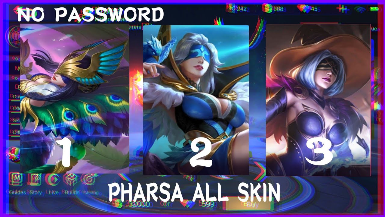 PHARSA ALL SKIN SCRIPT + FULL LOGO - YouTube