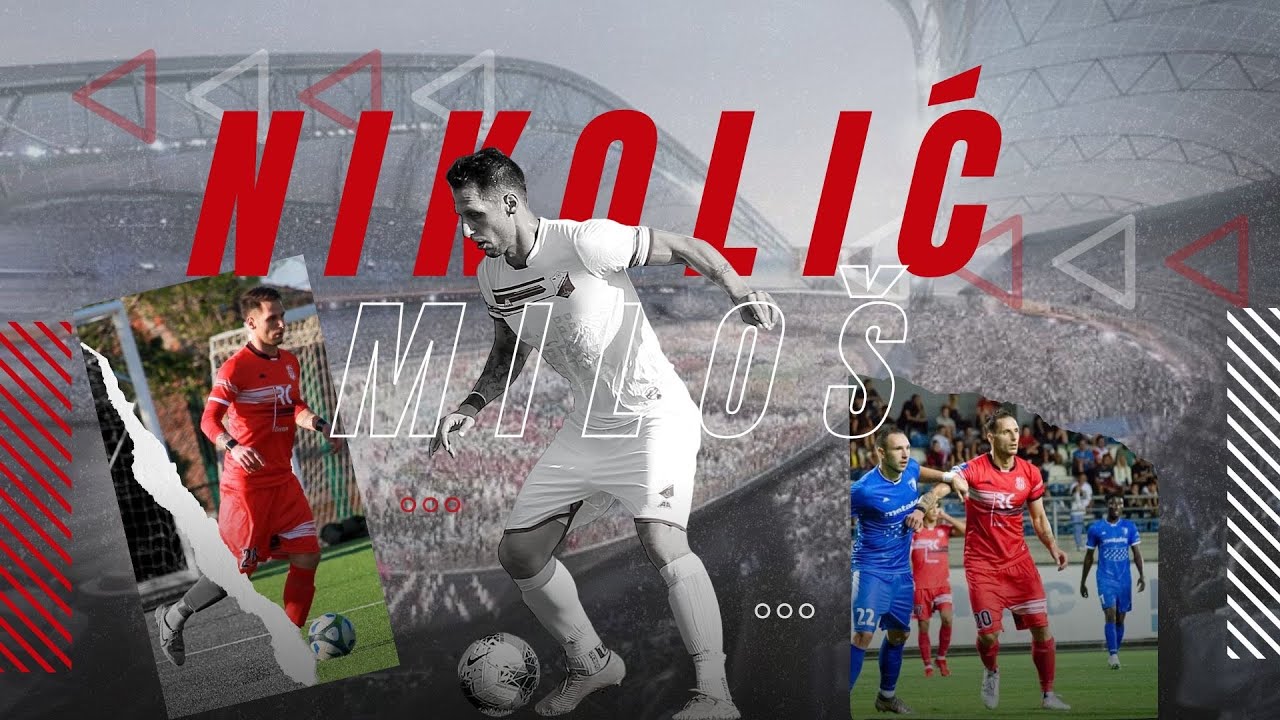 Milos Nikolic FK SILEKS Centre back Highlights 2023 - YouTube