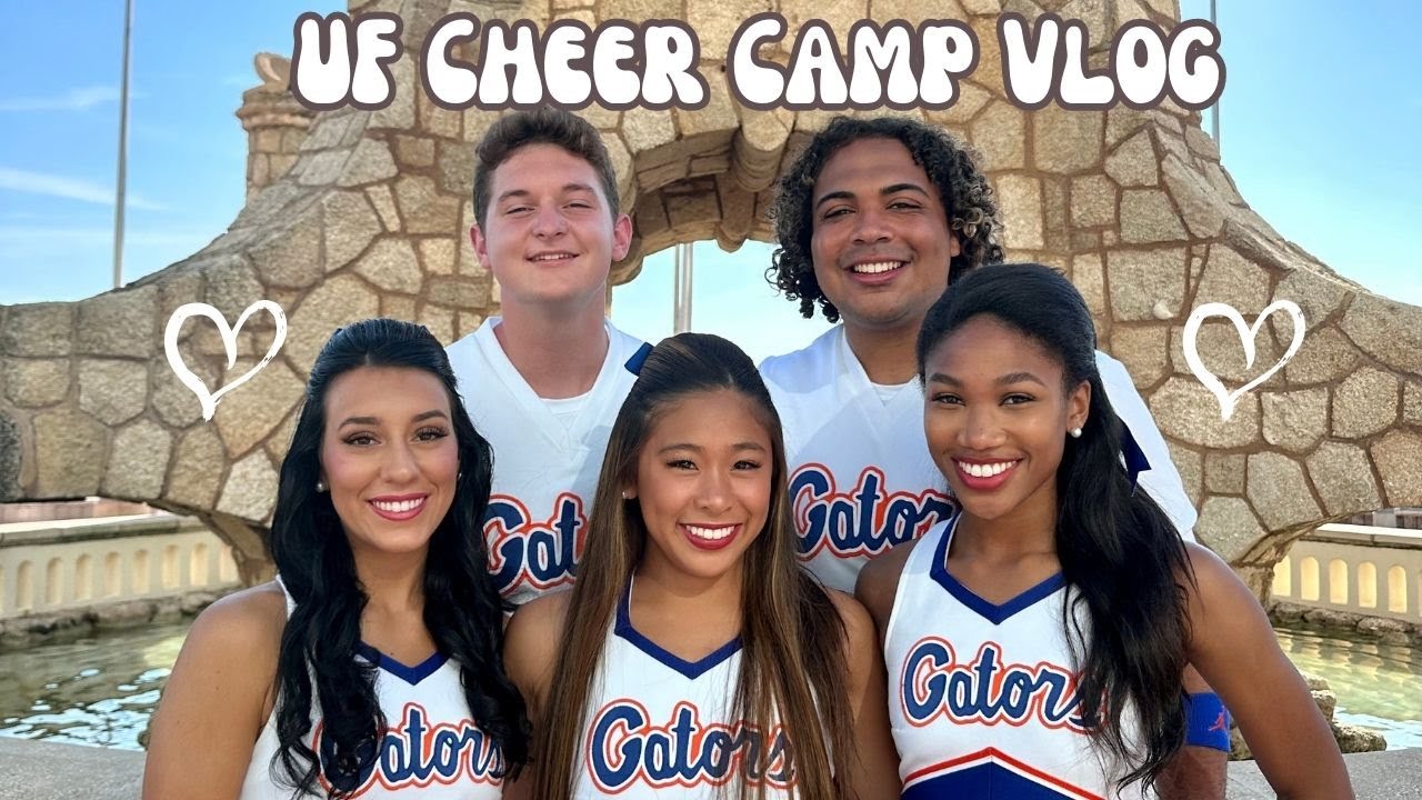 MY LAST UF CHEER CAMP VLOG + Daytona Beach, team meals, & more! - YouTube