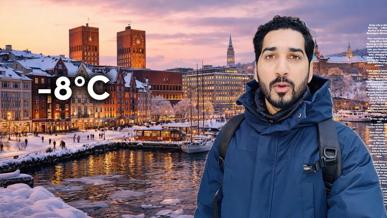 Never expecting this cold living in Oslo, Norway 🇳🇴 - YouTube