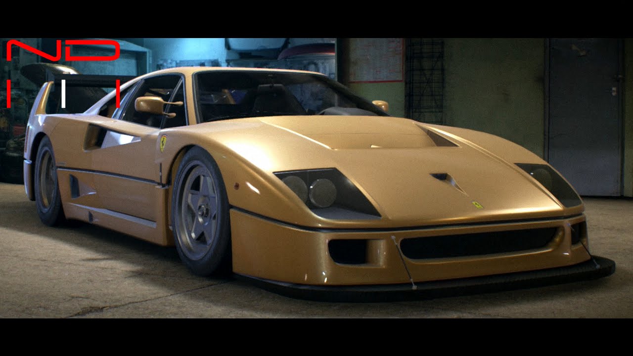 Ferrari F40 (1987) - Modified - NFS2015 Sound - YouTube