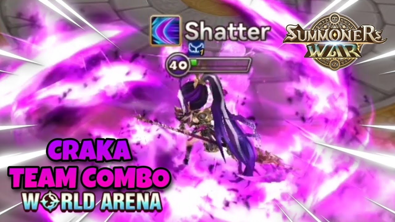 Craka Team Combo in World Arena Ep. 2 - Summoners War - YouTube