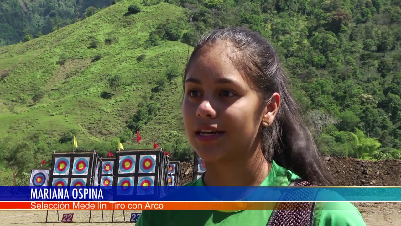 Mariana Ospina, una de l deportistas de tiro con arco más destacadas [Noticias] - Telemedellín ...