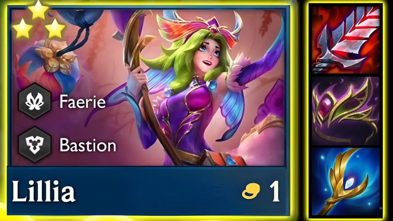 New Bastion Lillia Carry Be Like ⭐⭐⭐ Tft Set 12 Youtube