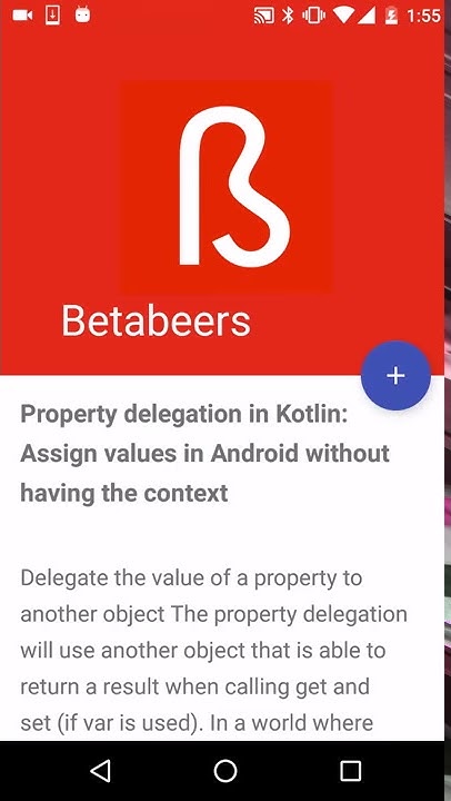 Android - CoordinatorLayout + NestedScrollView - YouTube