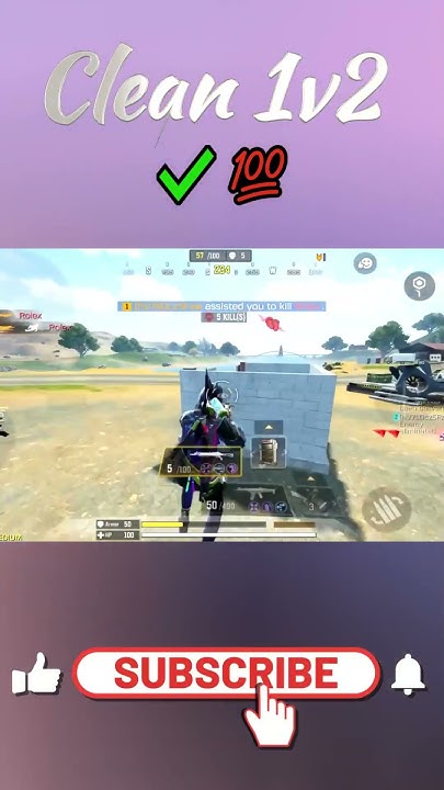 Clean 1v2 😌 #Shorts #1v2 #youtubeshorts #codm #codmobile #callofdutymobile - YouTube