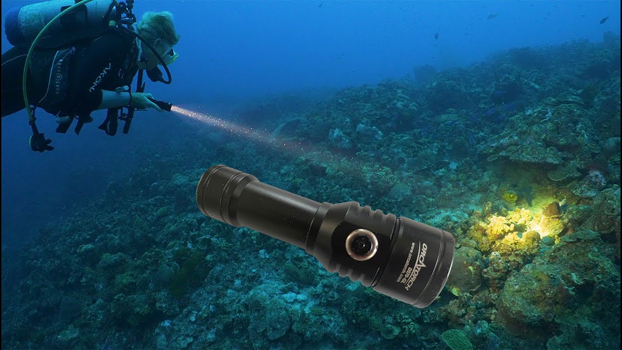 Orca Torch D570-GL Dive Flashlight Review - YouTube