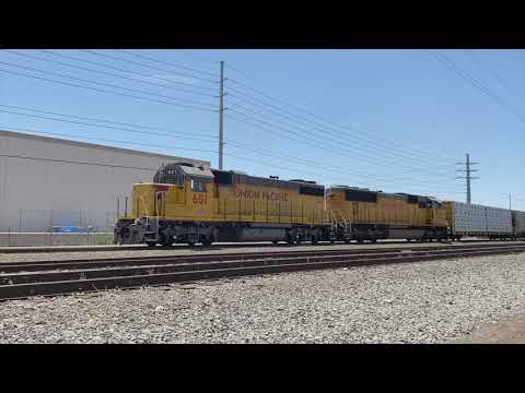 UP ex-Mopac GP38-2 Phoenix, AZ July 21, 2020 - YouTube