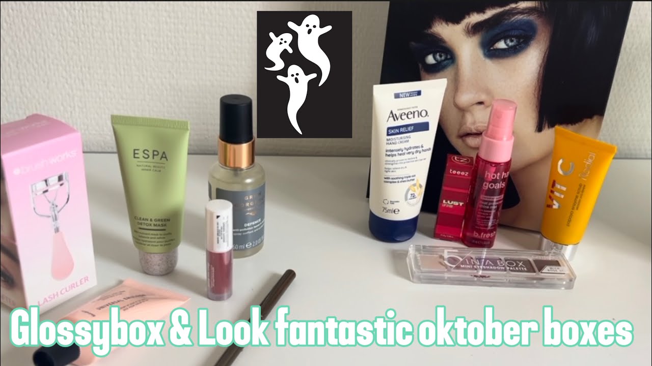 Glossybox & Look fantastic box Oktober 2023 - YouTube
